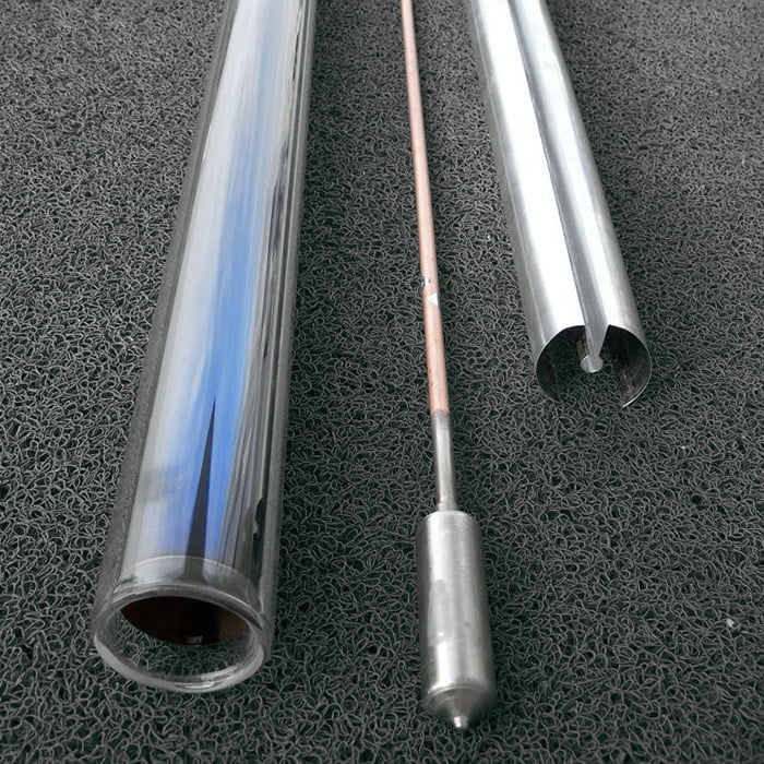 Vacuum Heat Pipe Tubes with Heat Pipe Box of Ten by Silicon Solar