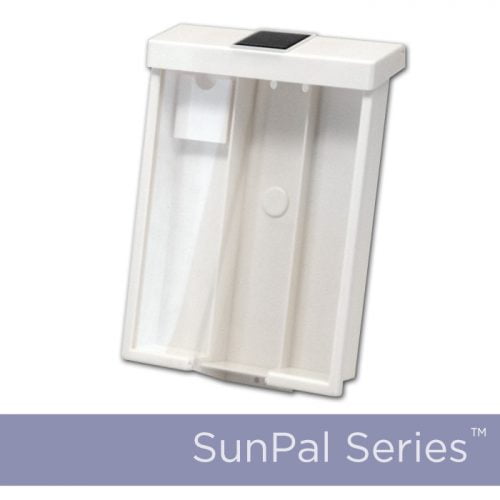 New SunPal 2x Solar Real Estate Light by Silicon Solar