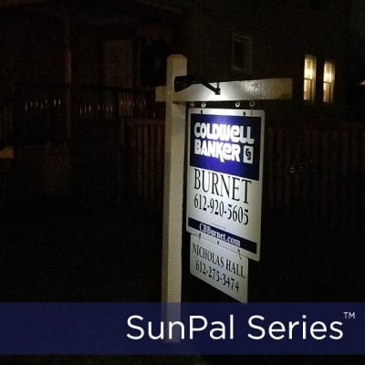 Solar Sign Lighting for Billboard, Monument, and Real Estate Signs
