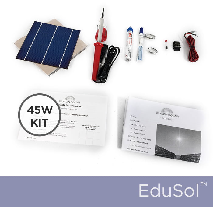 45 Watt DIY Educational Solar Panel Kits