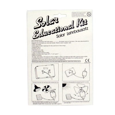 Solar Educational Demo Kit (Solar energy for Kids) | Silicon