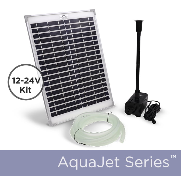 12-24 V Medium Output Solar Water Pump Kit by Silicon Solar