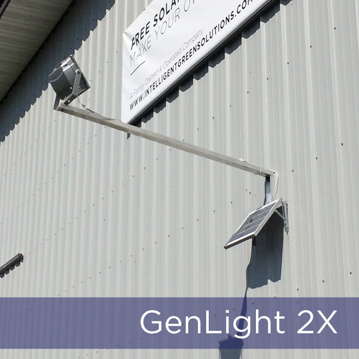 4FT Sign Light Extension Mounting Kit by Silicon Solar